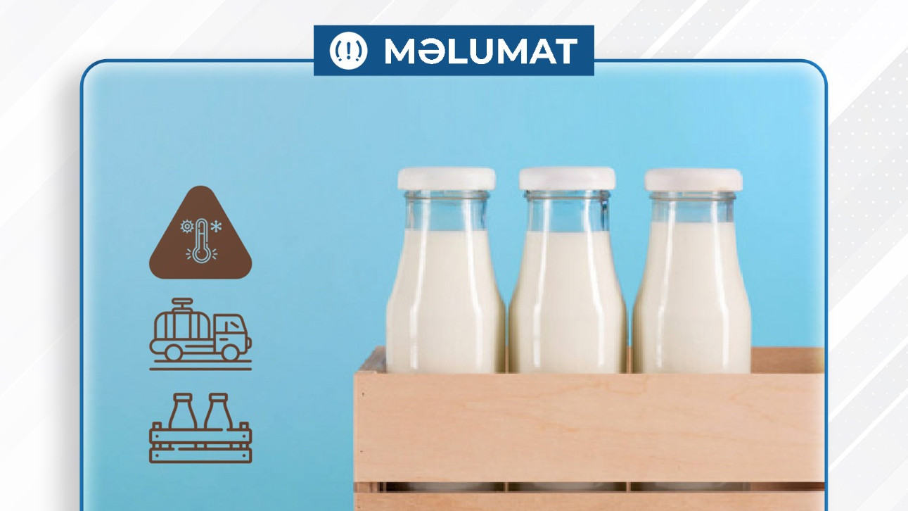 Heyvan mənşəli məhsulların daşınması zamanı temperatur və qablaşdırma ...
