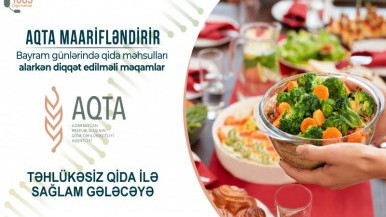 Bayram günlərində qida məhsulları alarkən diqqət edilməli məqamlar