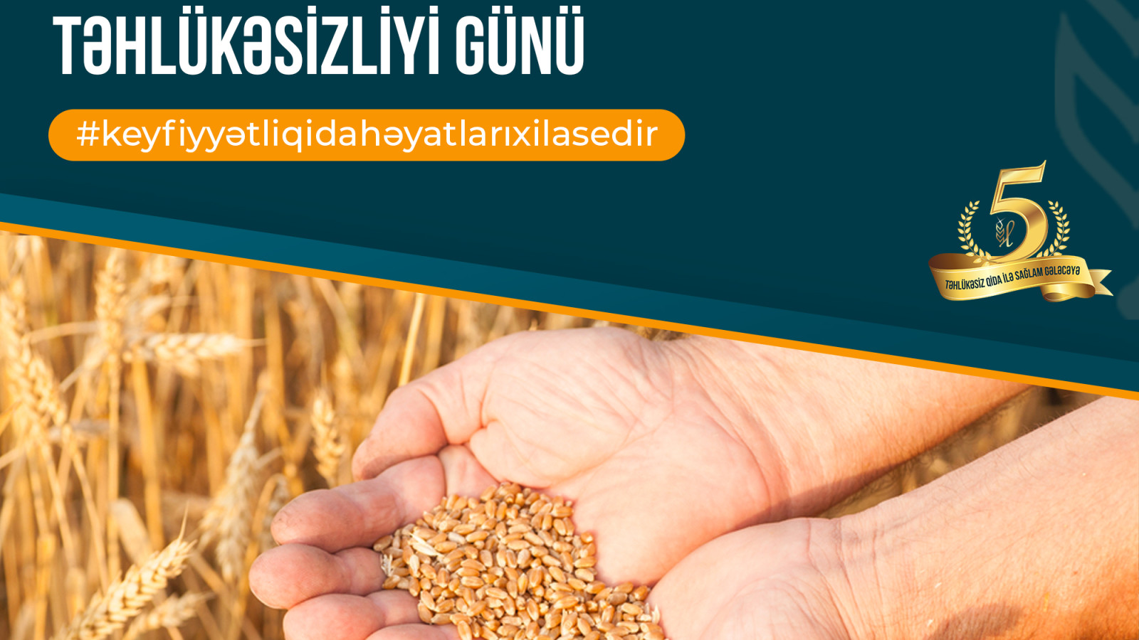 7 İyun - Ümumdünya Qida Təhlükəsizliyi Günüdür